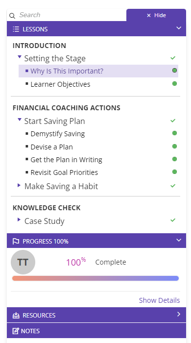 Troubleshooting Completing a Module – Change Machine